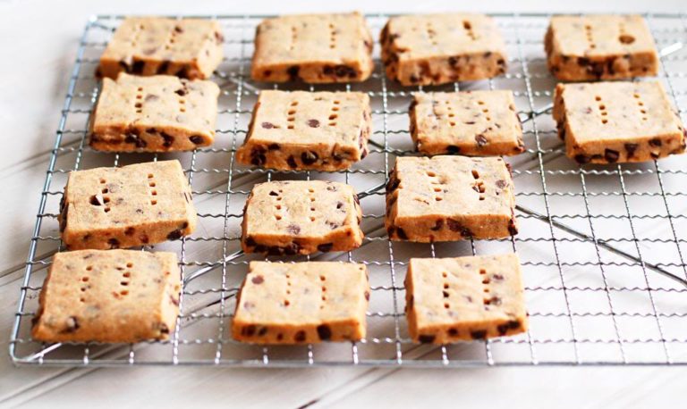 Espresso Shortbread - Culinary Cool