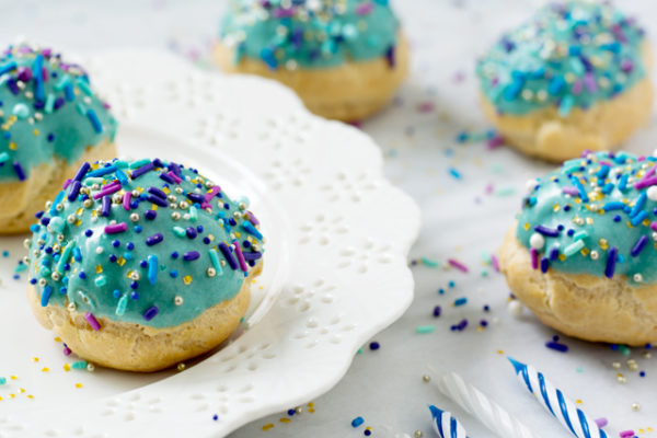 Confetti Cream Puffs - Culinary Cool