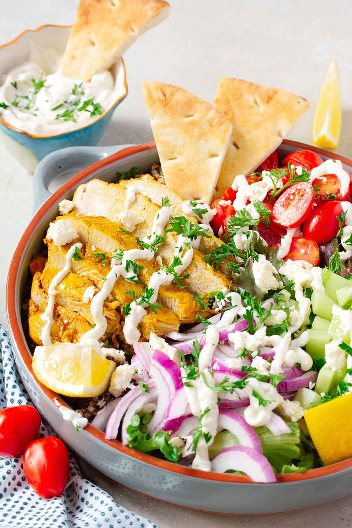 Instant Pot Turkey Shawarma Bowls - Culinary Cool