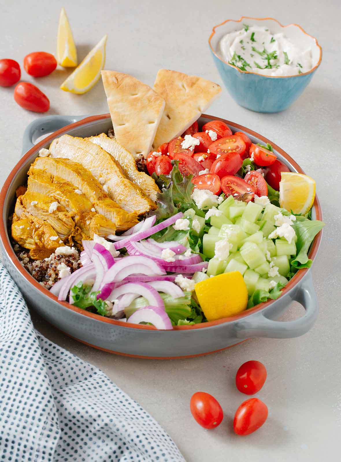 Instant Pot Turkey Shawarma Bowls - Culinary Cool